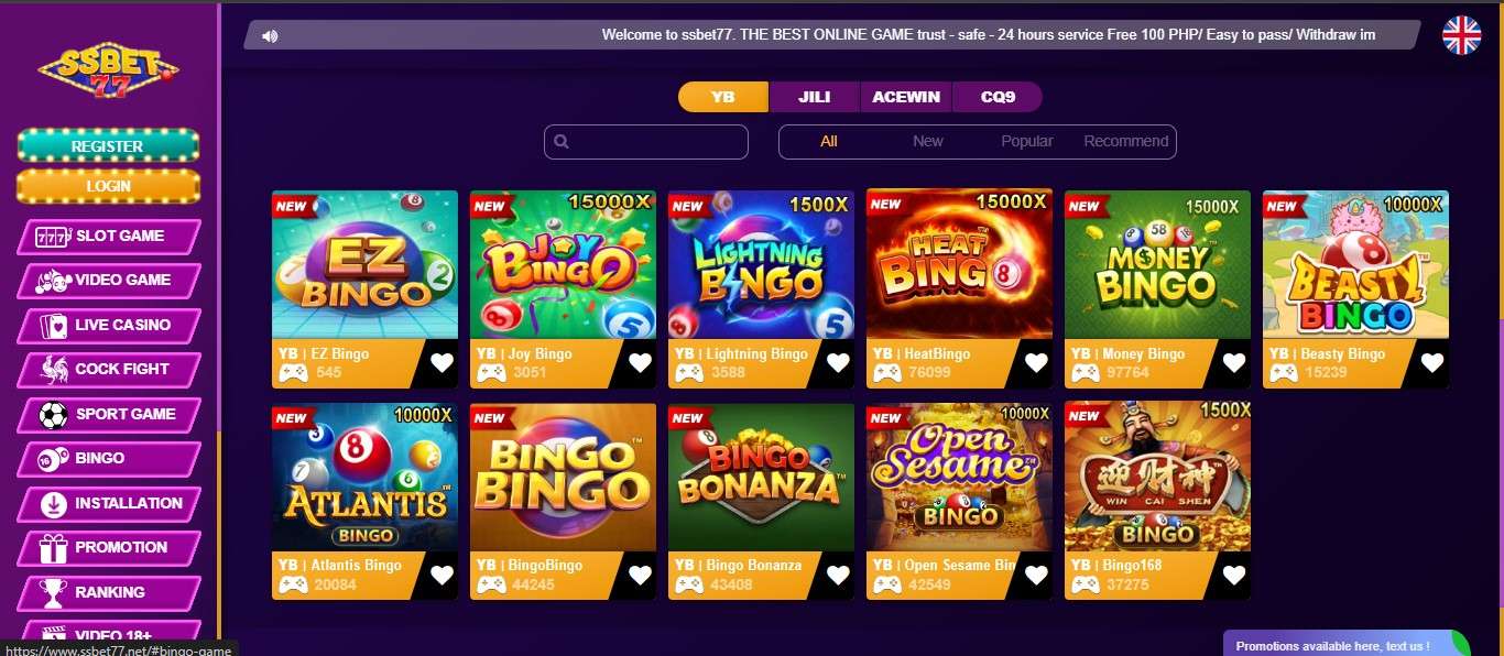 YB - MONEY BINGO: A 2024 Bingo Game Of Chance